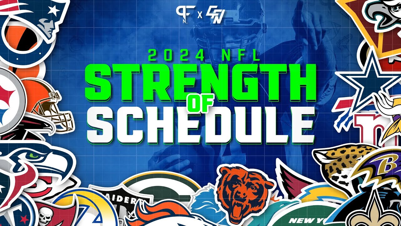 NFL TEAMS STRENGTH OF SCHEDULES - YouTube