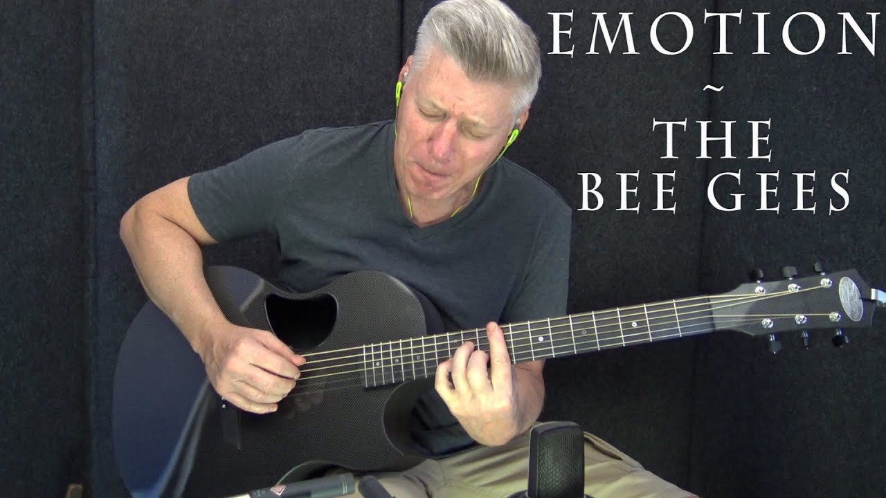 Emotion - The Bee Gees - Fingerstyle Guitar Cover - YouTube