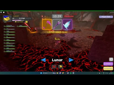 Dropping 326.2m Legendary Akuma's Soulreaver | Dungeon Quest - YouTube