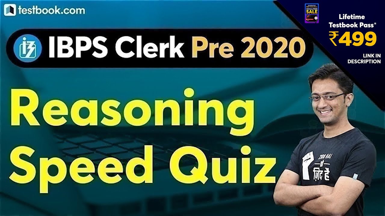 IBPS Clerk Reasoning Classes | Important Questions for IBPS Clerk 2020 ...