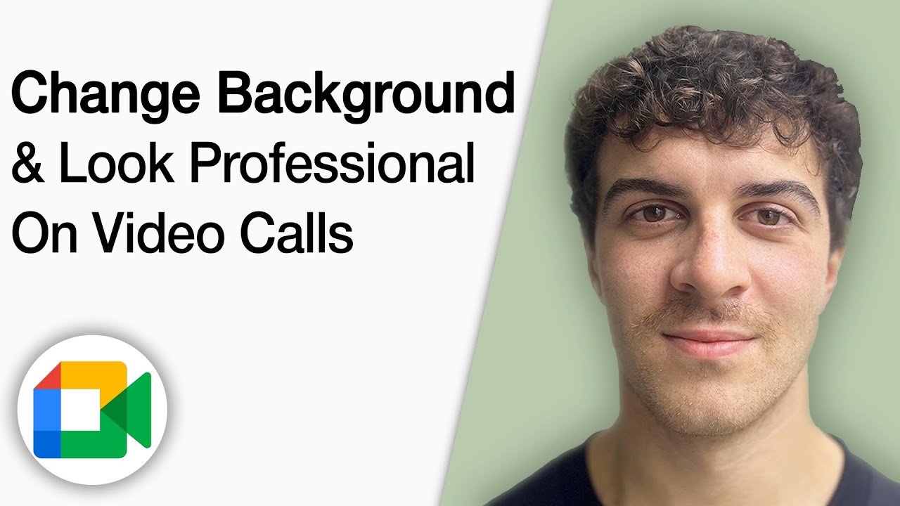 How to Change Background Look Professional on Google Meet Video Calls ...
