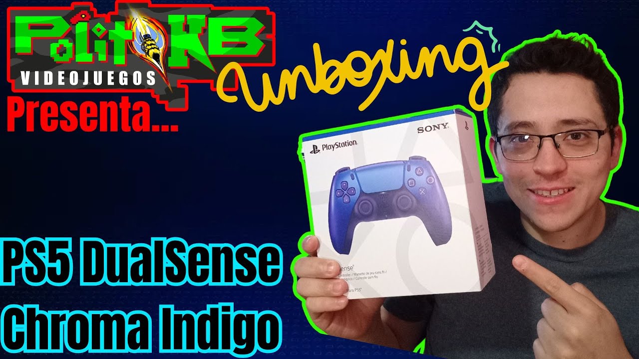 Unboxing Control PS5 DualSense Chroma Indigo - YouTube