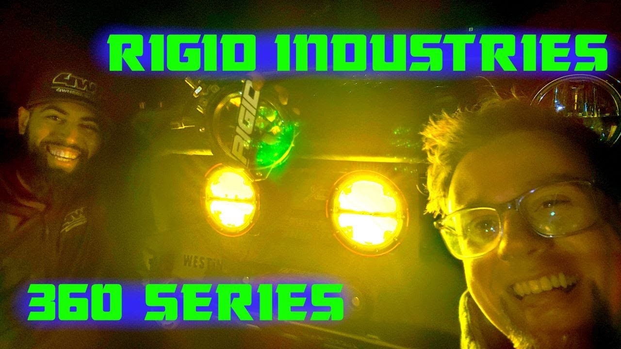 RIGID LIGHT INSTALL- 360 Series - YouTube