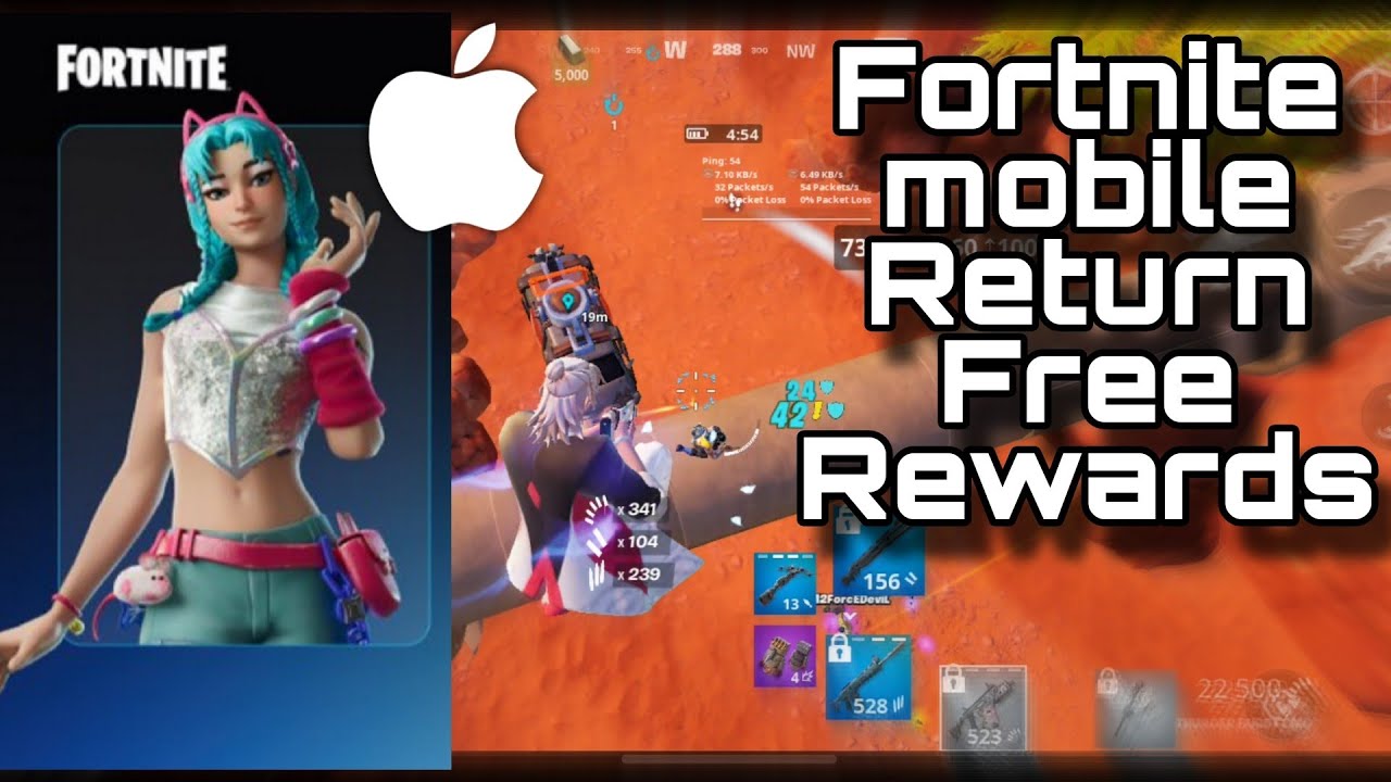 Fortnite iOS Return Free Rewards | New Era of Fortnite Mobile - YouTube
