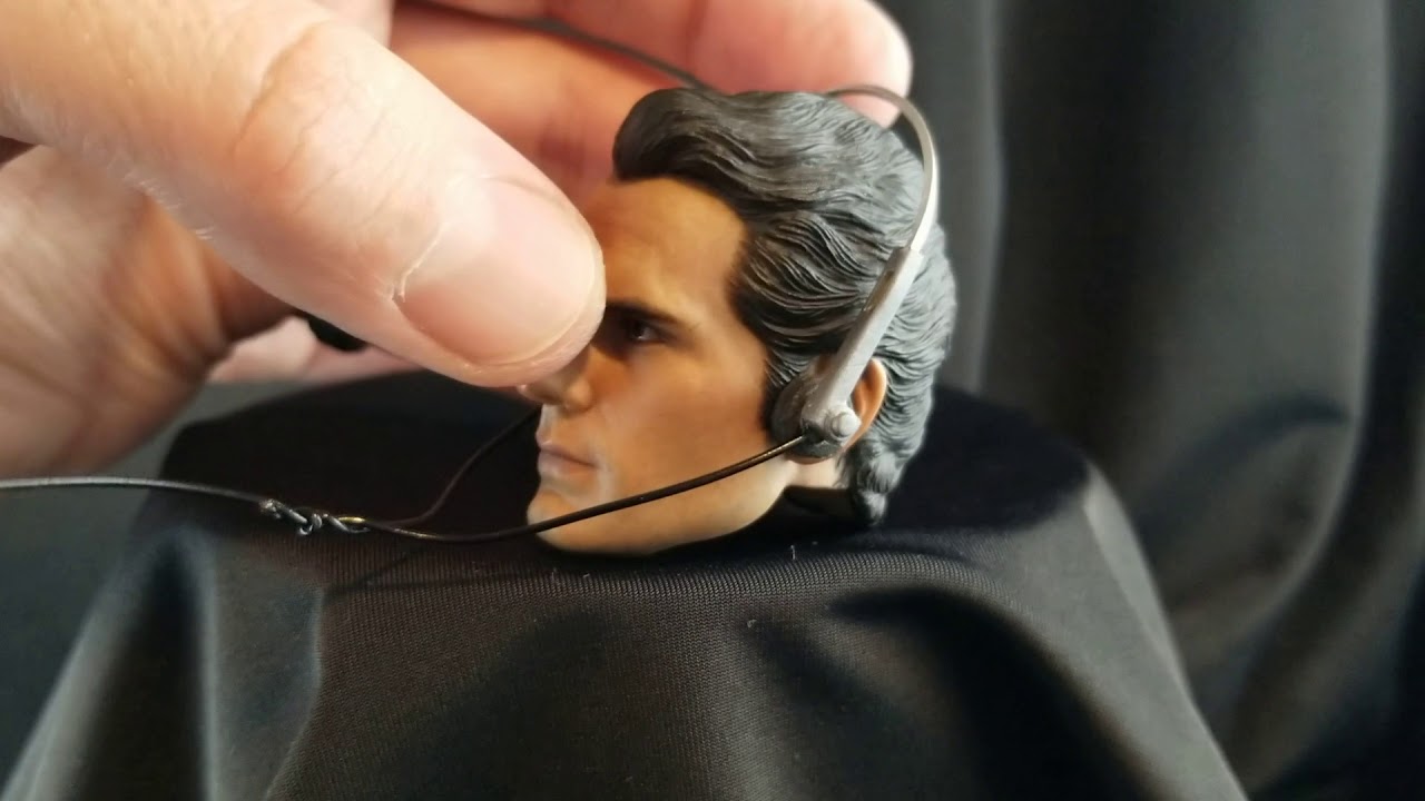 Patrick Bateman headphones WIP - YouTube