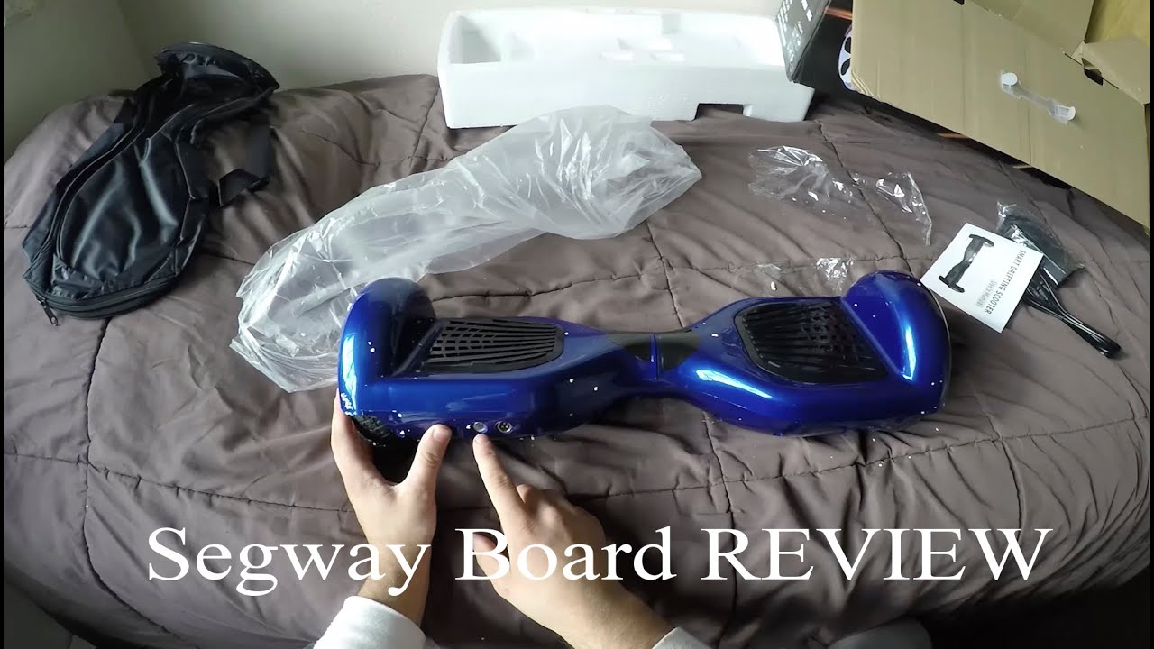segway board for $200 unboxing quick review & top speed & Filming with ...