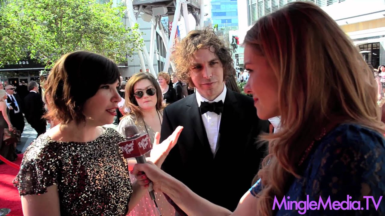 Carrie Brownstein & Jonathan Krisel at 2012 Primetime Creative Arts ...