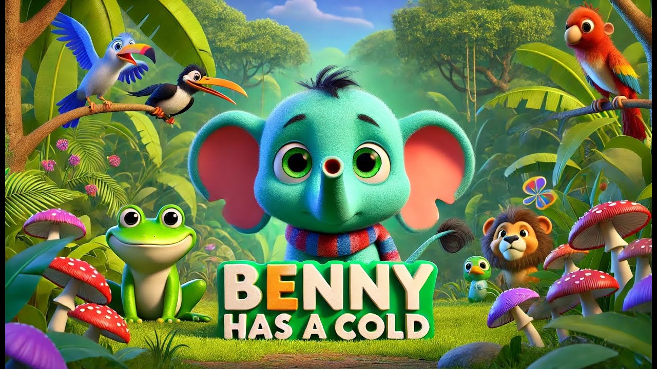 Benny has a cold | Bed Time Stories for kids | Fairy Tales - YouTube
