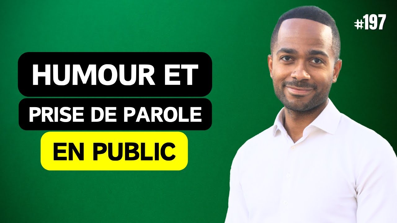 Avoir de l'humour pour parler en public #198 - YouTube