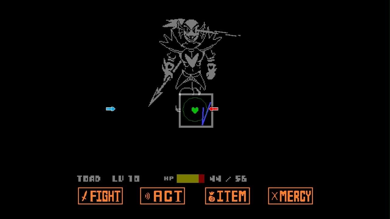Undertale - combat contre Undyne the undying - YouTube