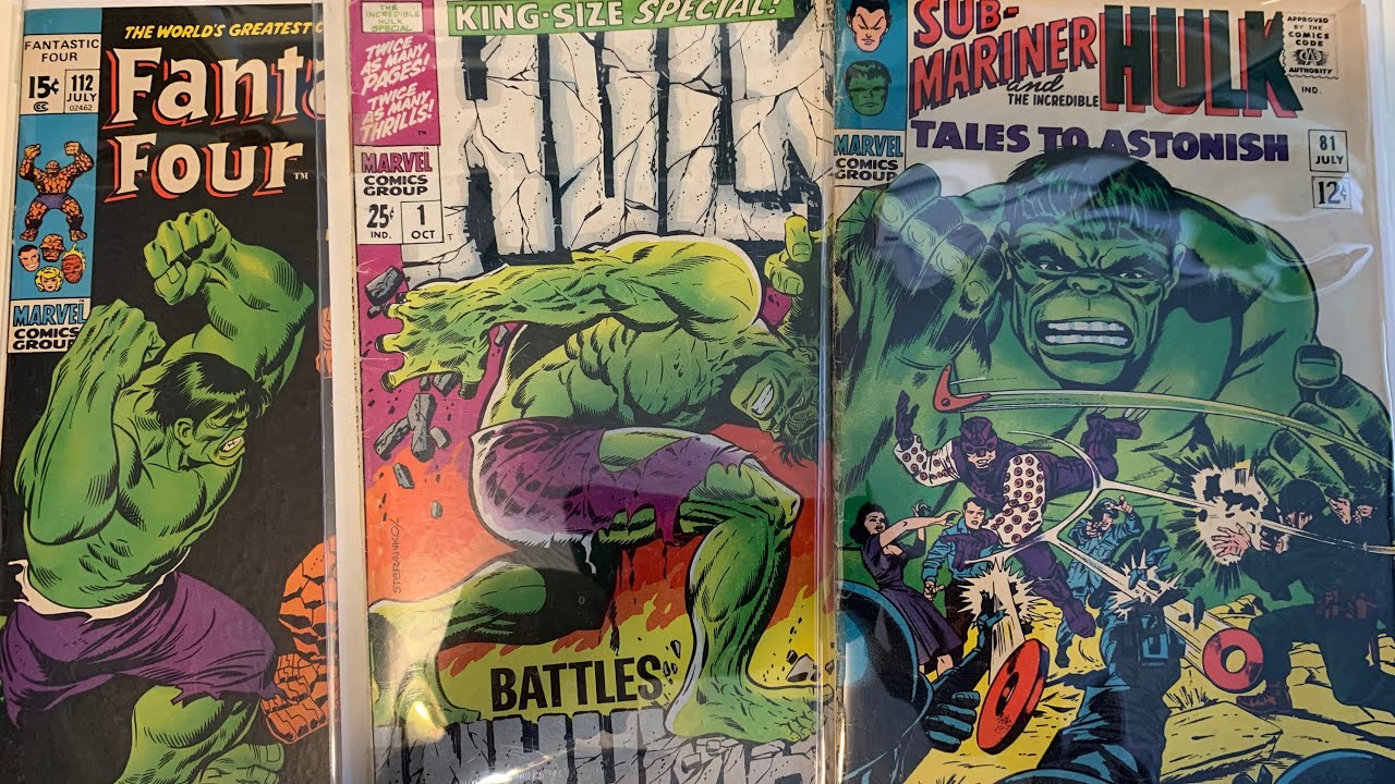 The Incredible Hulk in the Silver Age of Marvel Comics!! - YouTube