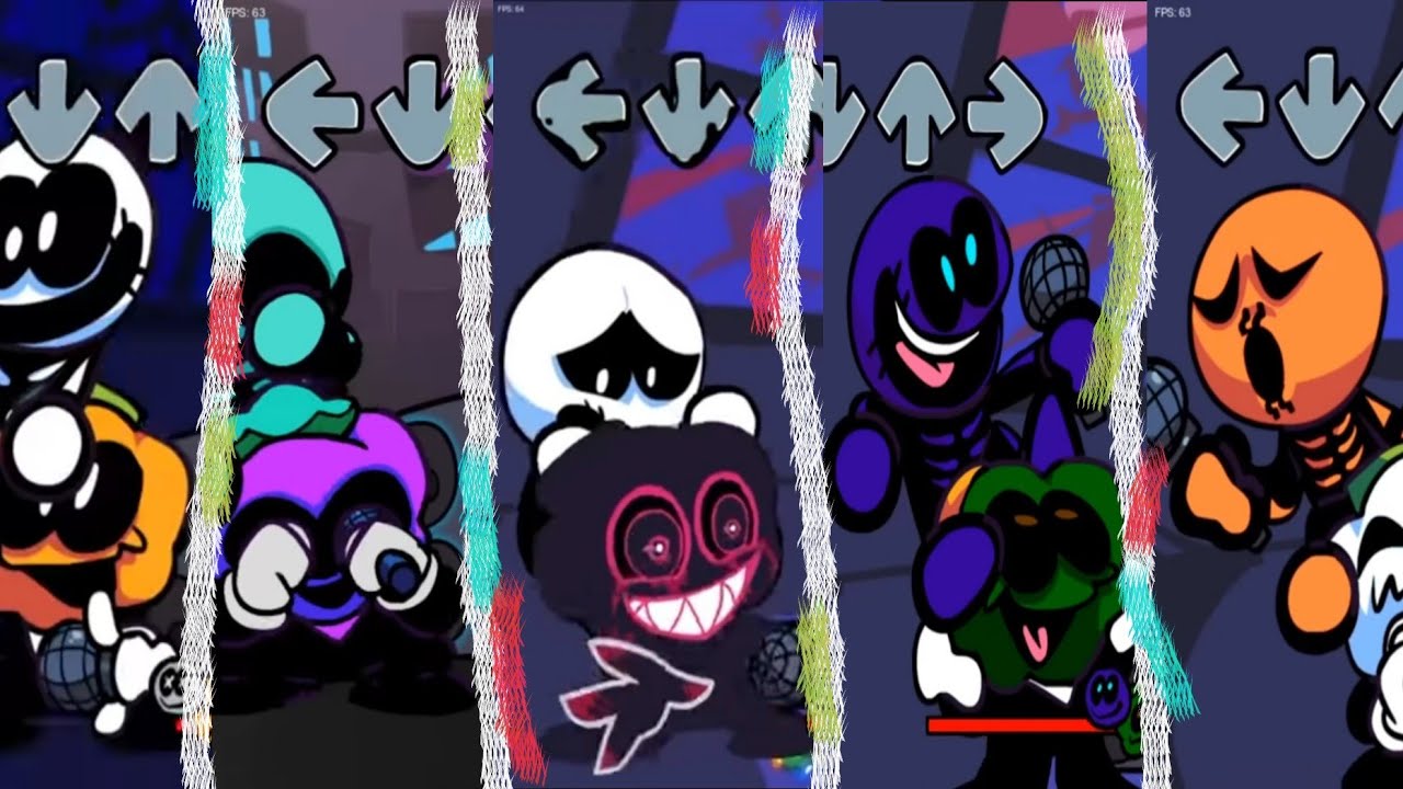 FRIDAY NIGHT FUNKIN' all week 2 Spookeez (все Spookeez в разных модах ...