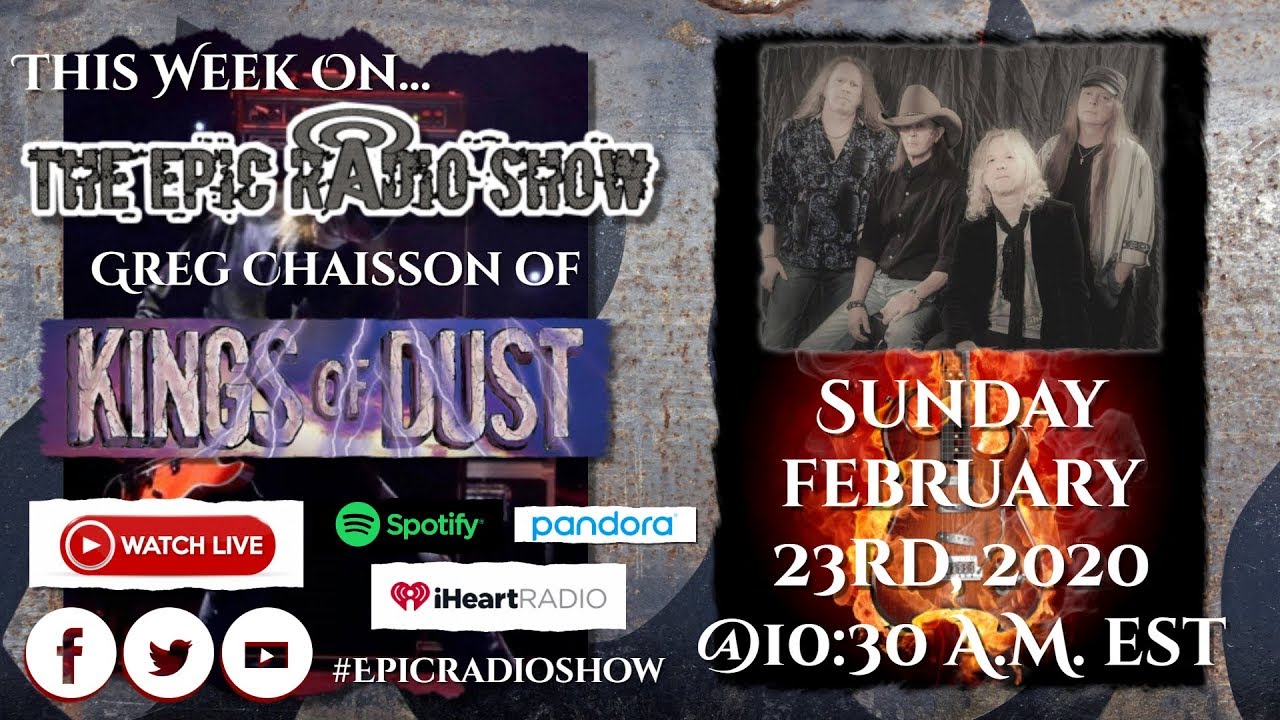 The Epic Radio Show: Episode 121: Special Greg Chaisson - YouTube