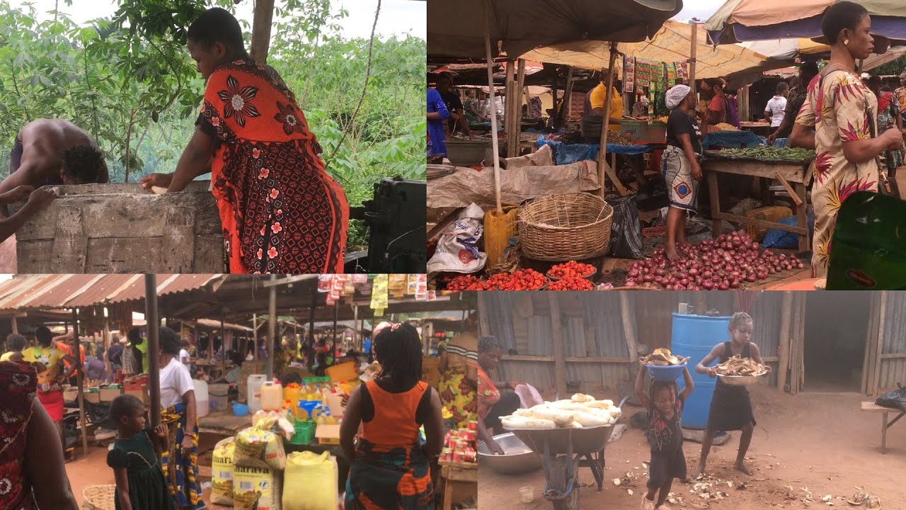 MARKET VLOG||FOLLOW US TO ESAN MARKET|| LIFE IN EDO STATE NIGERIAN ...