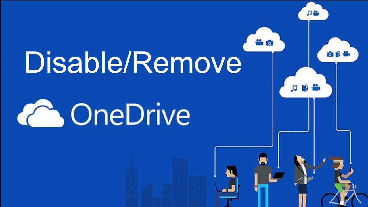 How to Remove OneDrive in Windows 10 - YouTube