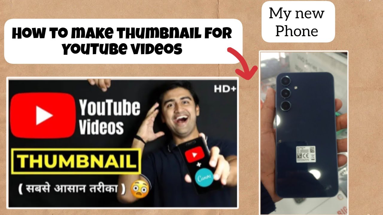 My New PHONE !How to Make THUMBNAILS for YouTube Videos| YouTube ...