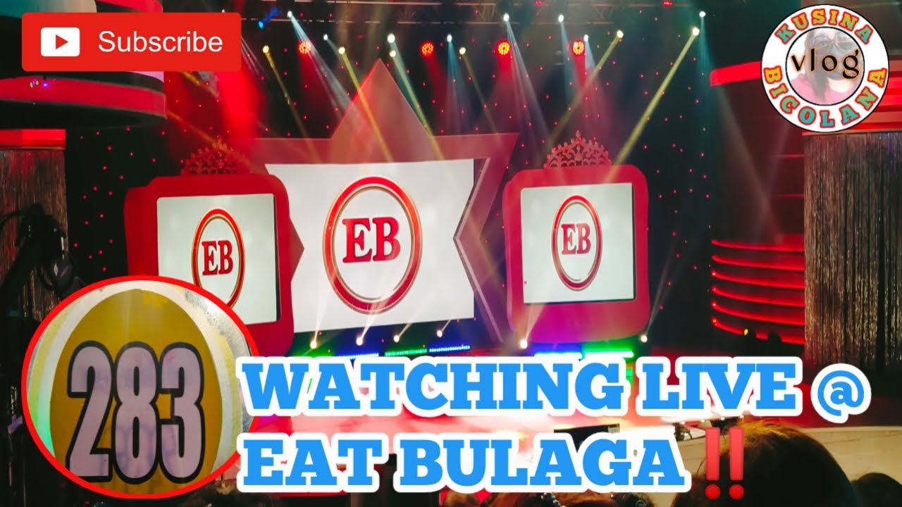 WATCHING LIVE @ EAT BULAGA AGAIN🥰APT STUDIOS‼️ - YouTube