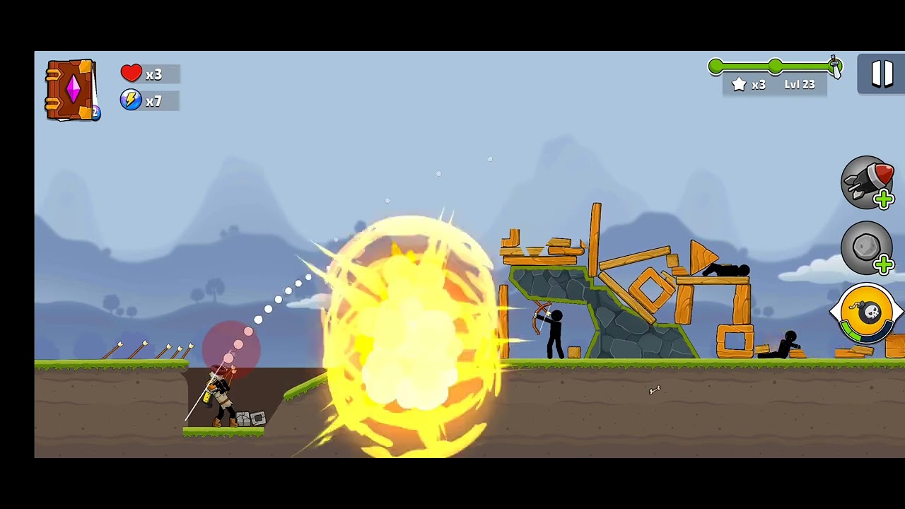 Boom Stick Level 23 Gameplay - YouTube