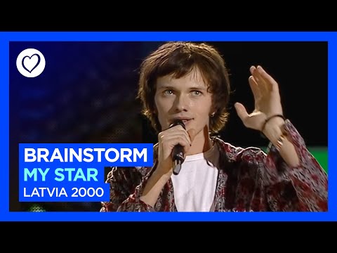 Brainstorm - My Star (LIVE) | Latvia 🇱🇻 | Eurovision 2000