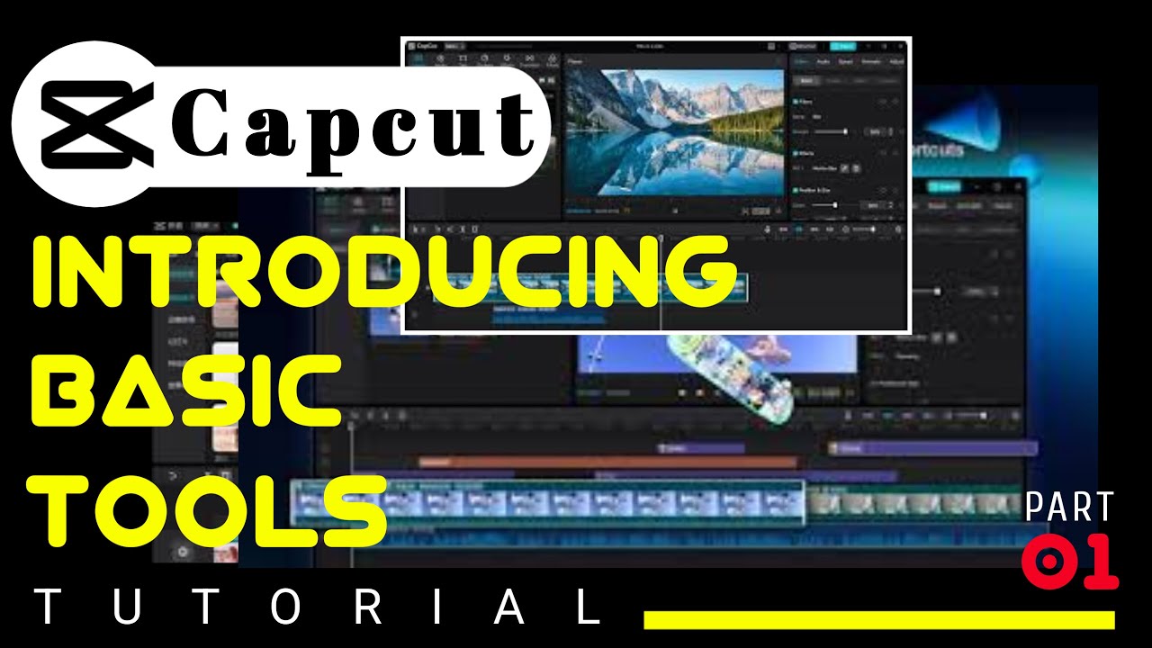 Introducing basic tools | capcut tutorial | Part 01| sinhala - YouTube