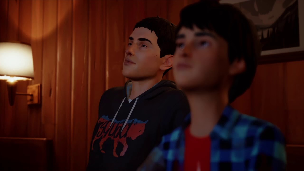 Life is Strange 2: Sean watches tv with Daniel. - YouTube