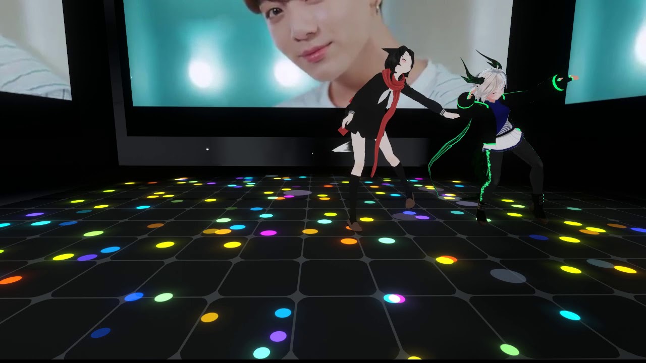 Konata and Reki Dance Lights - BTS - YouTube