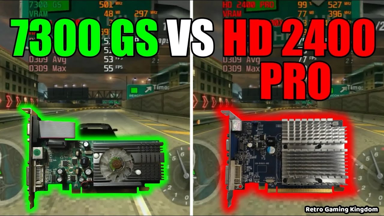 GeForce 7300 GS vs Radeon HD 2400 PRO Test In 6 Games (No FPS Drop ...