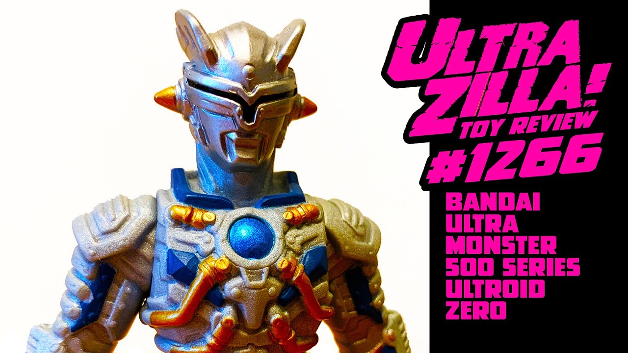 BANDAI ULTRA MONSTER 500 SERIES ULTROID ZERO REVIEW! - YouTube