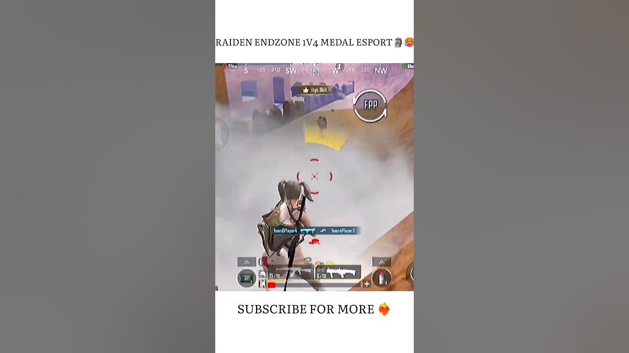 VXT RAIDEN ENDZONE 1V4 MEDAL ESPORT 🗿🥵 IN BMPS SEMI FINAL #bgmi #esports #shorts - YouTube