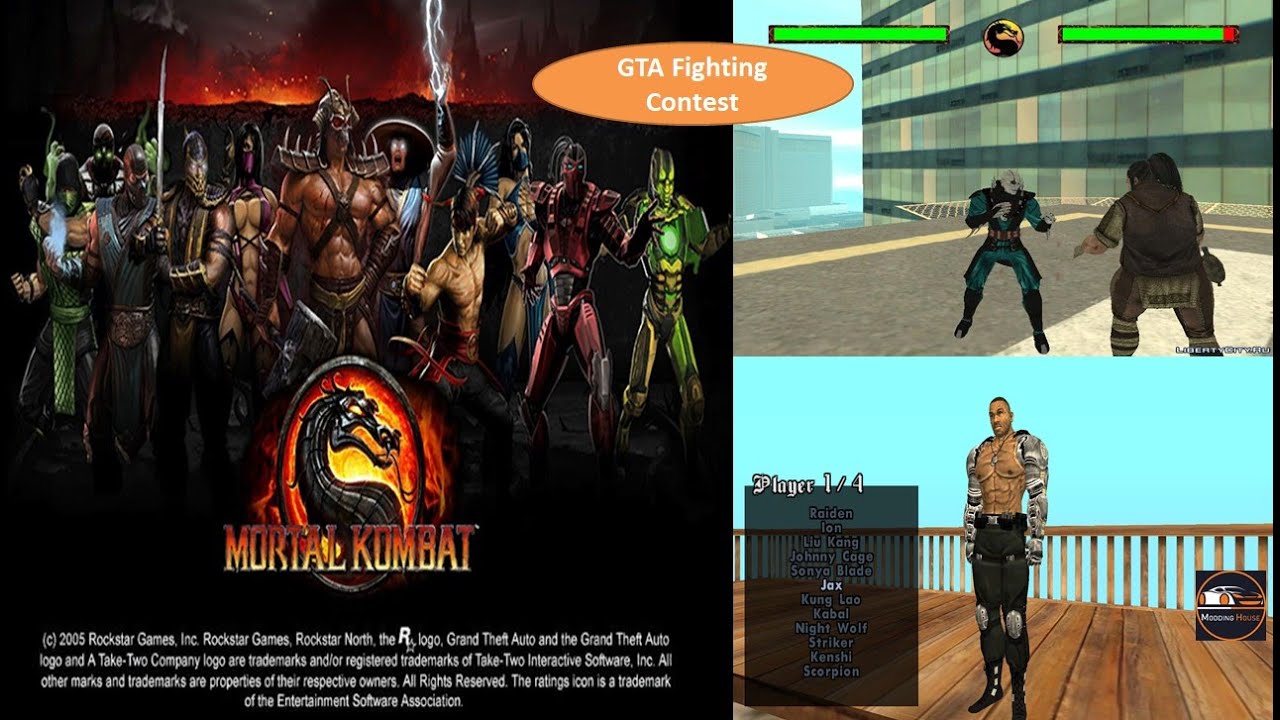 GTA SA Mortal Kombat Fighting Contest Mod Download and Install By ...