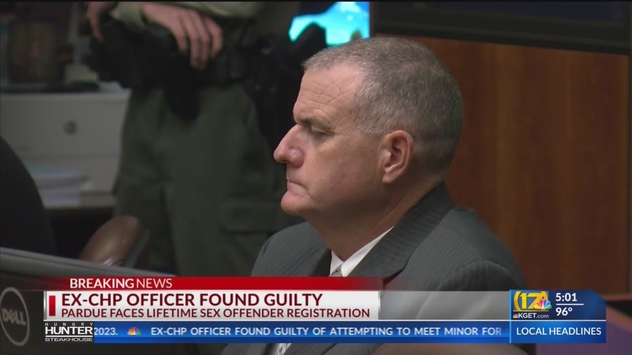 Ex-CHP officer Brian Pardue found guilty - YouTube