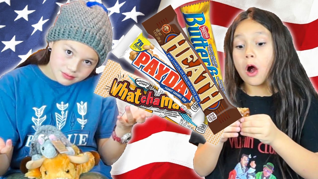 Canadian Kids Try American Candy - YouTube
