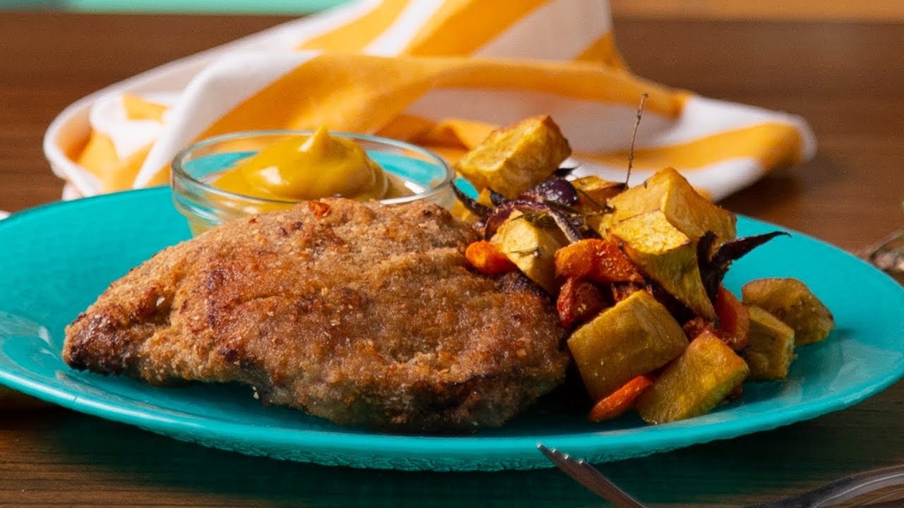 Milanesa Rellena con Jamón y Queso ¡en 20 minutos! | Cocina Saludable ...