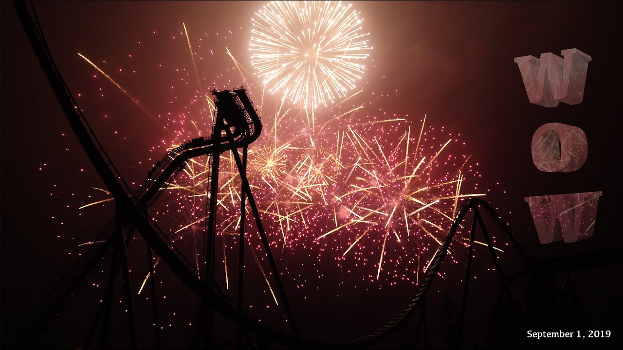 Labour Day Fireworks At Canada s Wonderland September 1 2019 YouTube