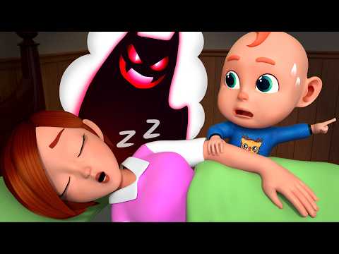 Monster in the Dark | Mommy I'm So Scared | Funny Nursery Rhymes & More Kids Songs | Rosoo