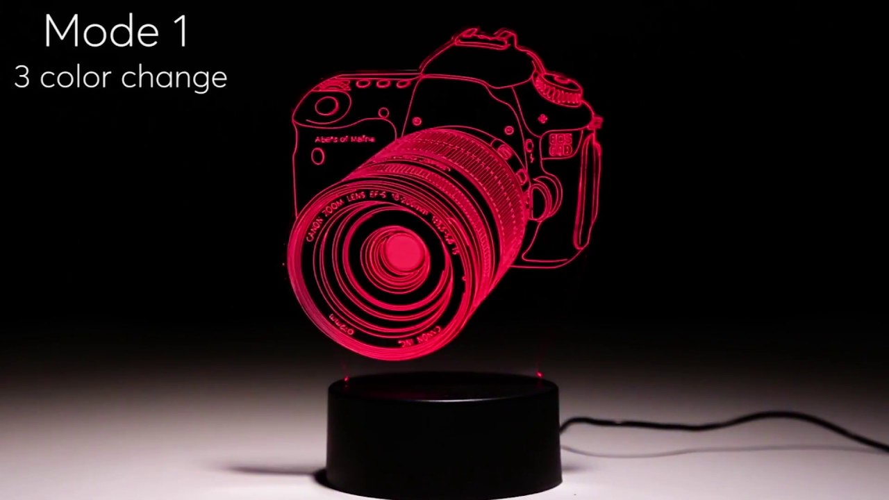 3D LED Lights - YouTube