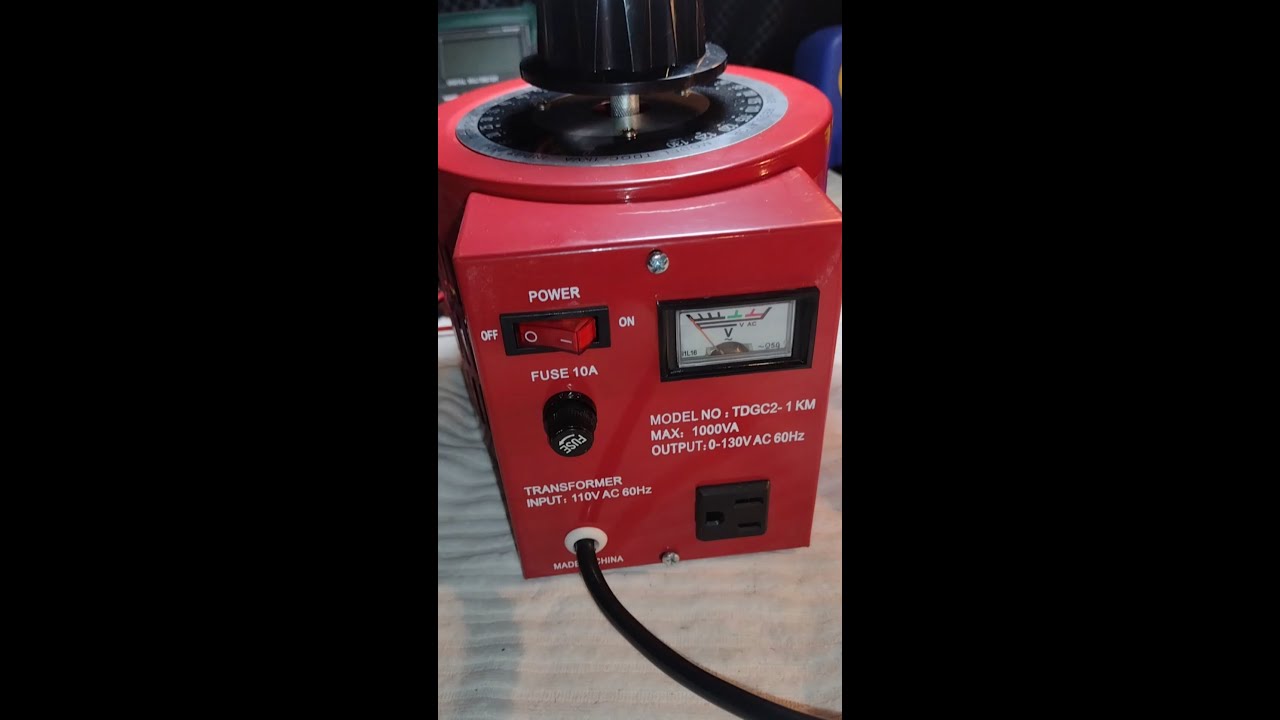 What's Inside A Chinese Made Variac? - YouTube