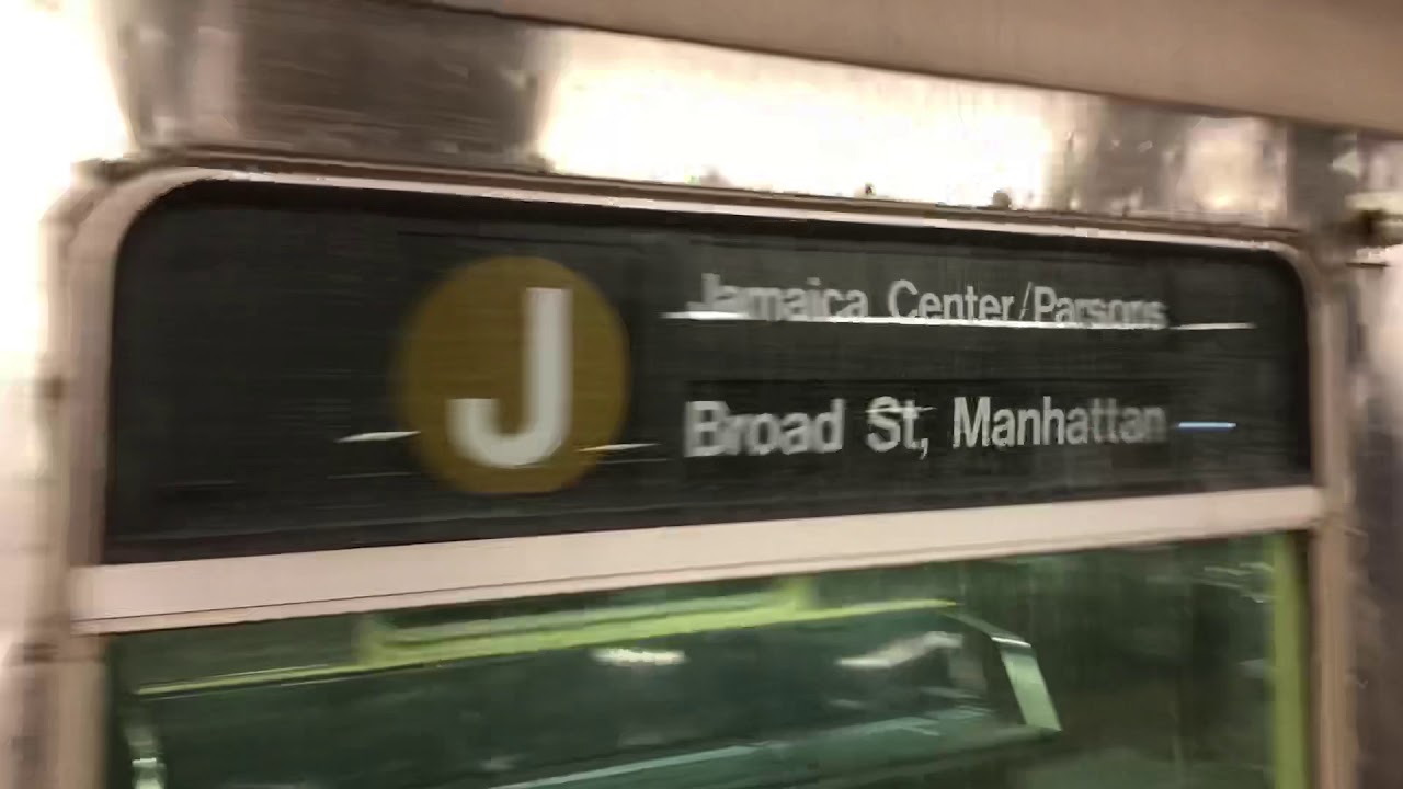R42 (J) refuse train leaves 59th St/CC uptown - YouTube