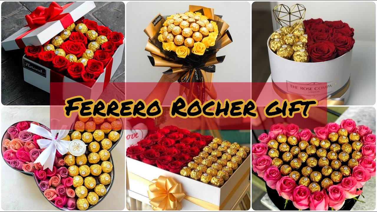 Attractive gift idea with Ferrero Rocher chocolates/Ferrero Rocher ...