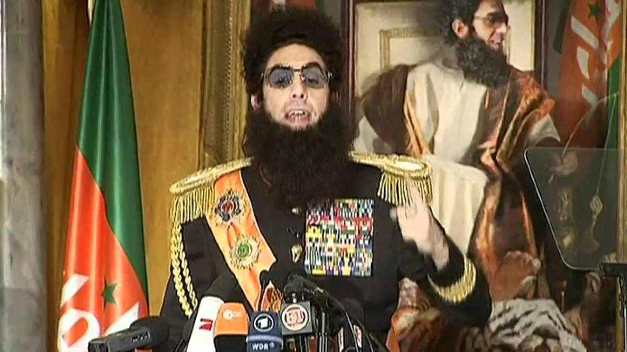 The Dictator on the US elections - YouTube