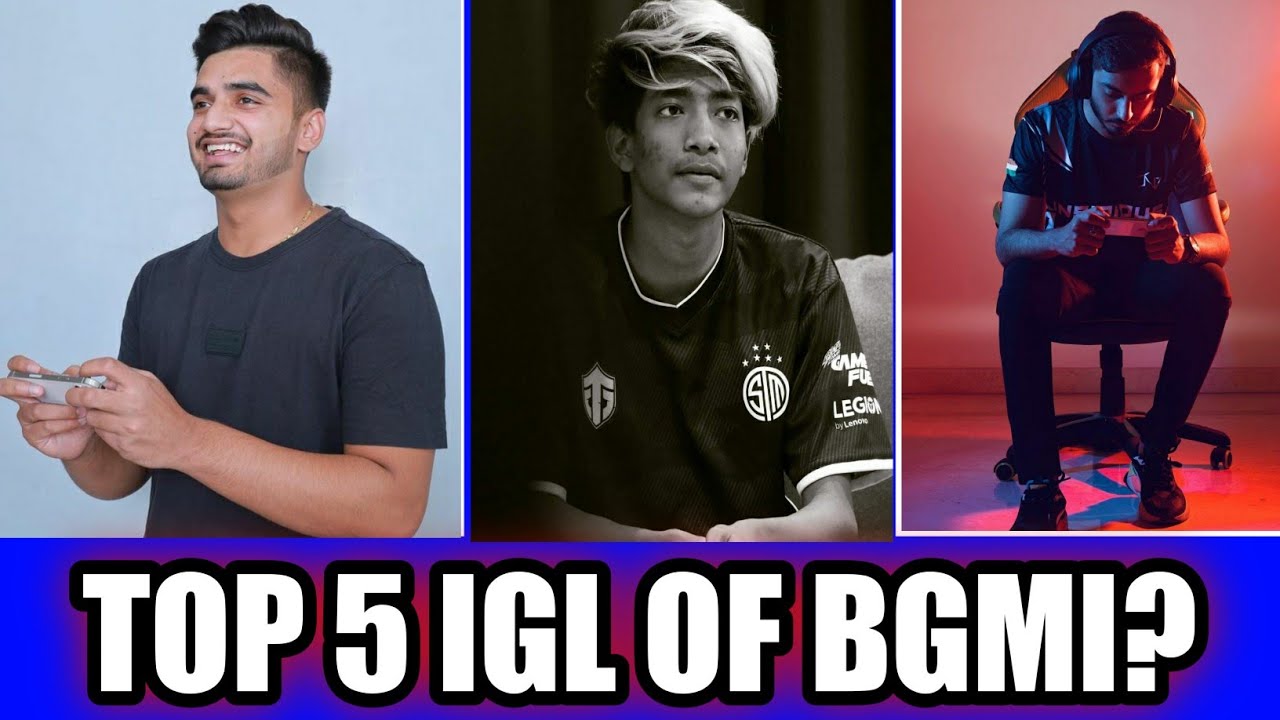 TOP 5 IGL OF BGMI?🤔 BEST IGL OF BGMI 2021 ️ - YouTube