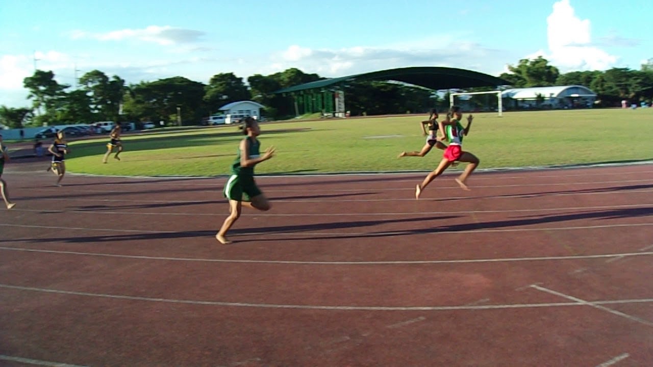 200m run finals girls - YouTube