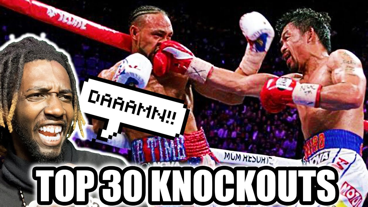 Manny "Pac-Man" Pacquiao TOP 30 KNOCKOUTS Reaction Video - YouTube