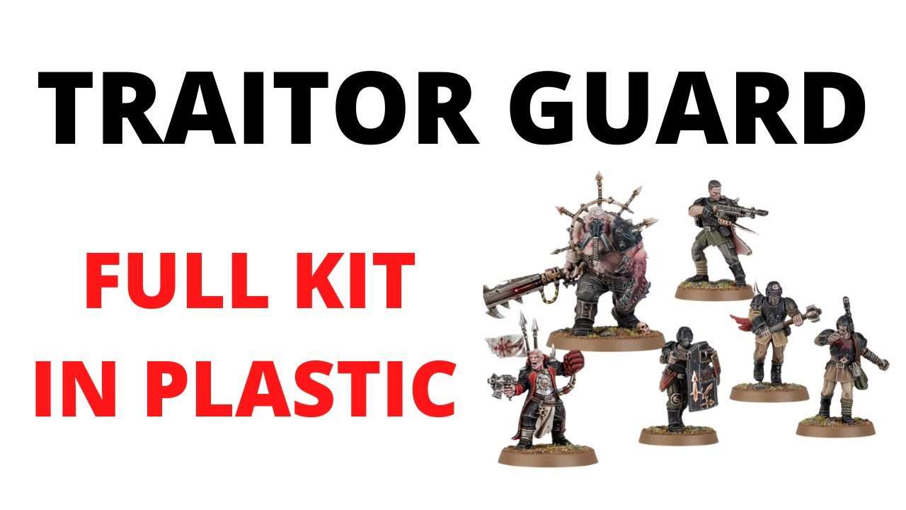 Traitor Guard Unveiled! New Multi Part Plastic Kit for Renegad ...