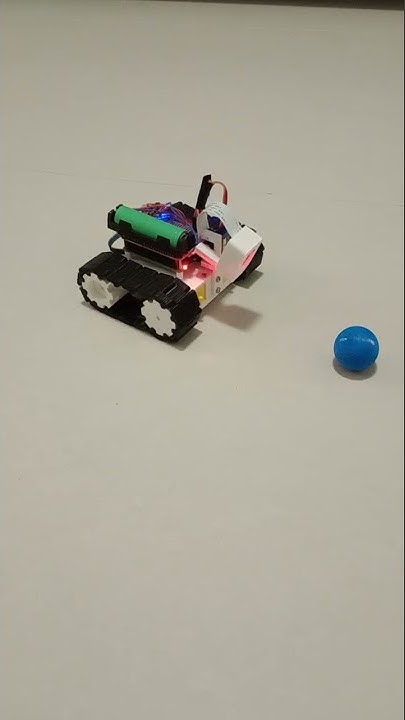 Raspberry Pi color detecting robot - YouTube