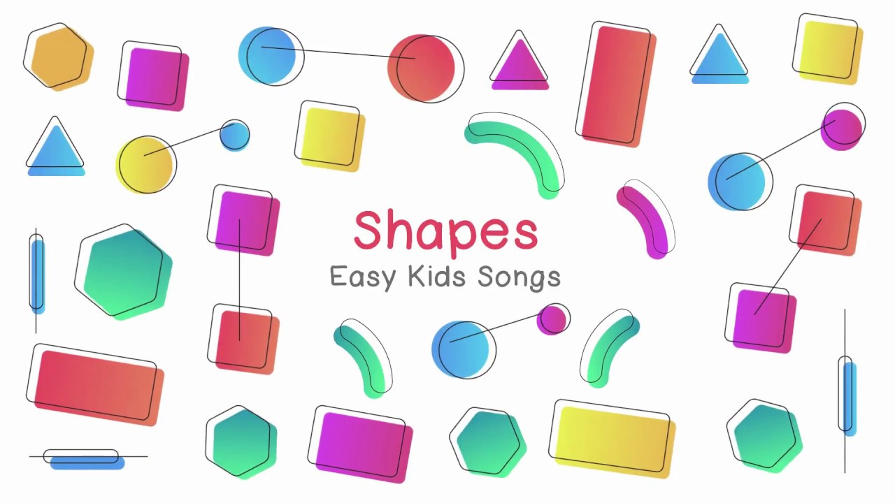 Learn Shapes for Toddlers, kids and ESL Students - Easy Kids Songs ...