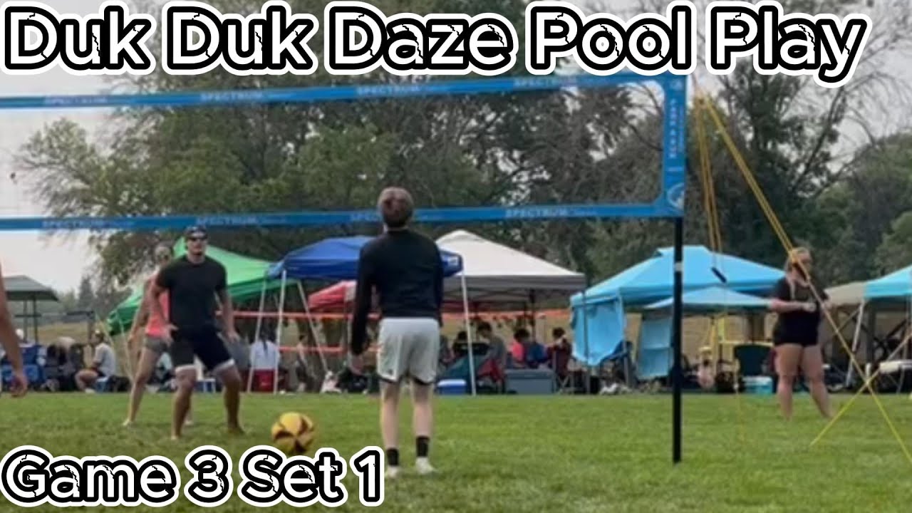 Duk Duk Daze Coed Quads BB (Pool Play Game 3 Set 1) - YouTube