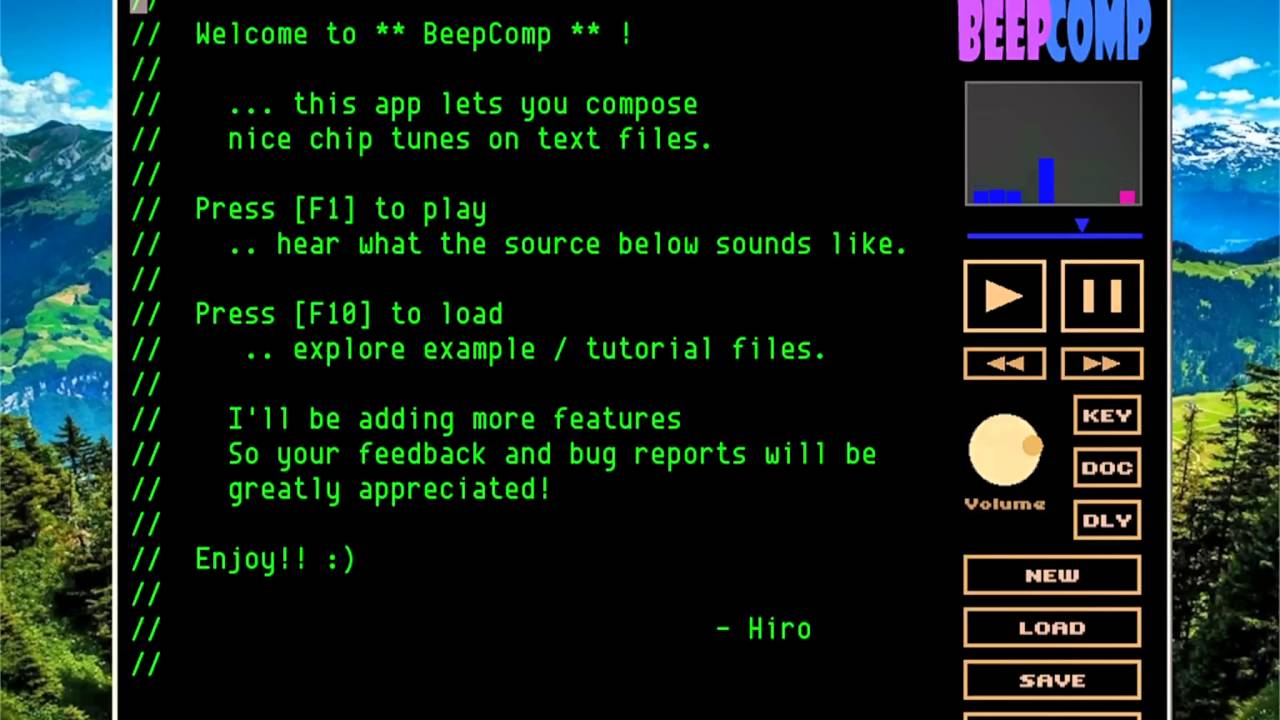 "Waves" - New Demo Song for BeepComp (Chiptune App) - YouTube