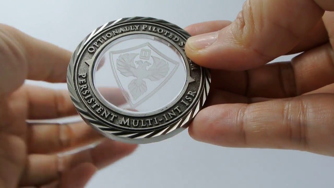 Custom Crystal Commemorative Coins - YouTube