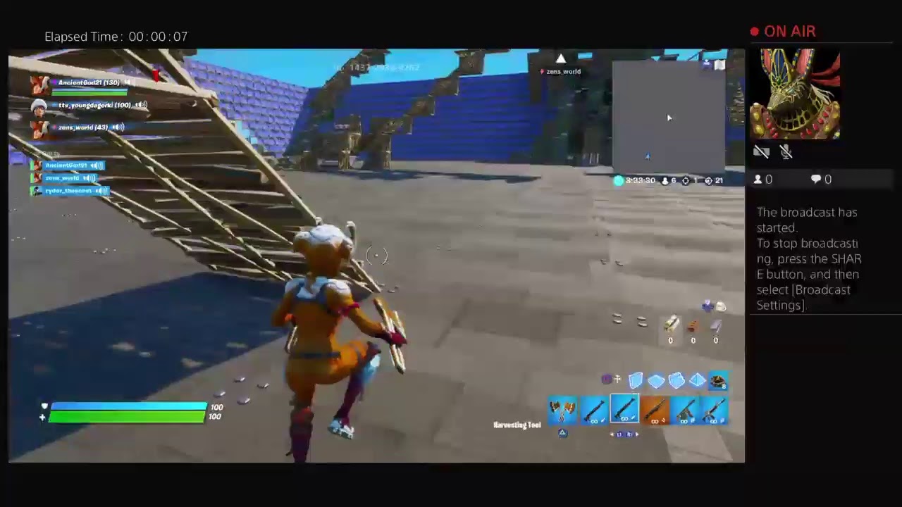 First real stream - YouTube